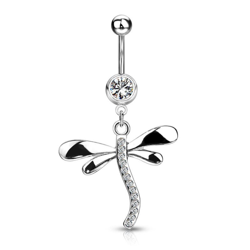 Dragonfly Belly Ring - The Body Rings