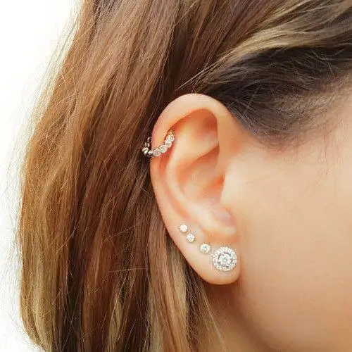 Make A Statement With A Mens Helix Ear Piercing The Body Rings