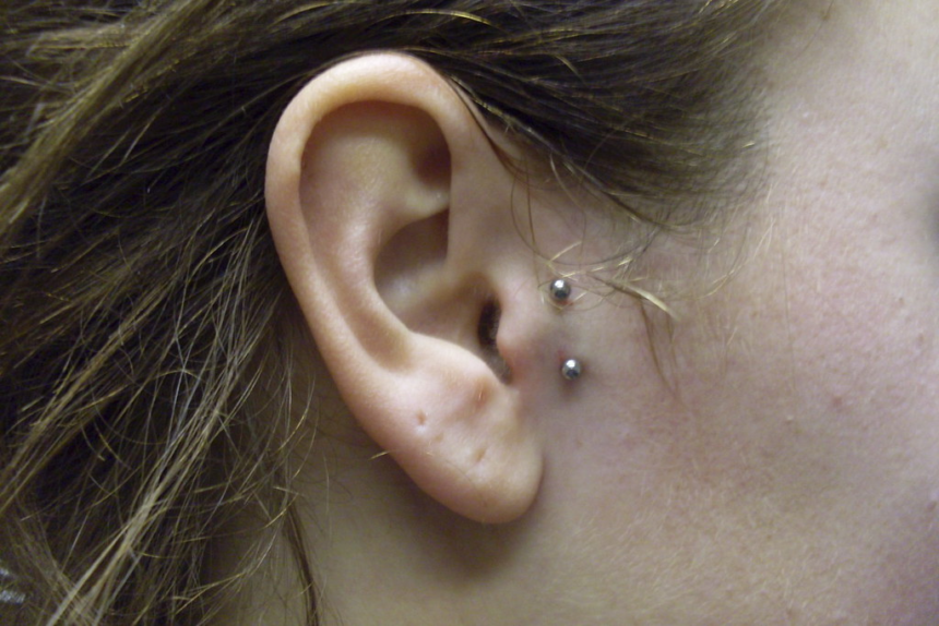 Surface Tragus Piercing 101: The New Statement in Body Art - The Body Rings